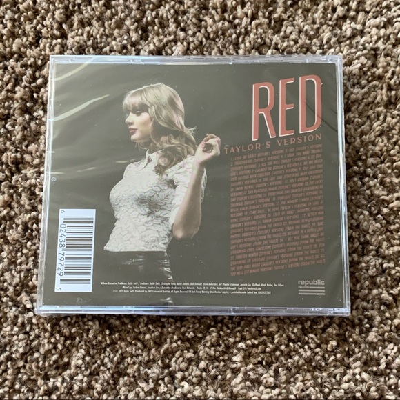Taylor Swift | Accessories | Signed Taylor Swift Red Cd | Poshmark